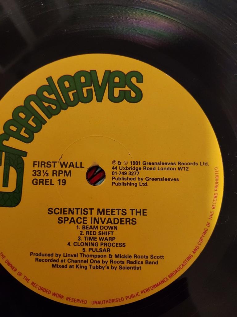 Scientist Meets The Space Invaders Vg Vg Skick Vinylkoll
