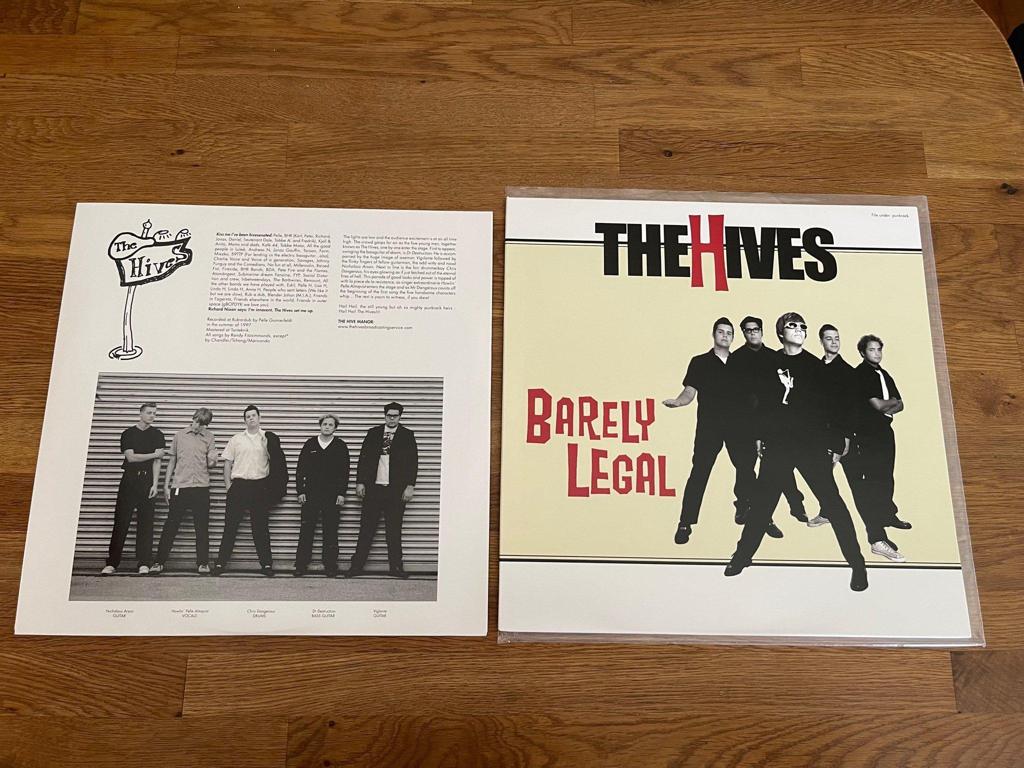 The Hives Barely Legal Limited Edition Vinyl Vinylkoll